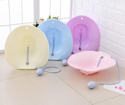 Chine Bath de Sitz, pour au-dessus du soin puerpéral de toilette, spécial pour les femmes enceintes, bassin postopératoire de soin, Bath pliable Sitz à vendre