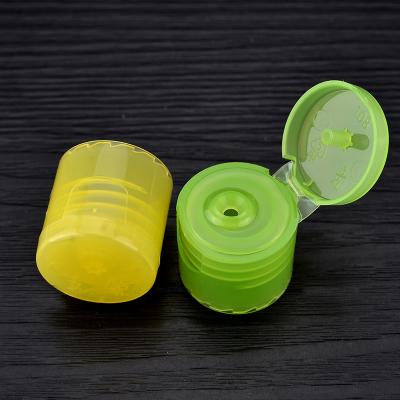 中国 分配のびんのためのOEMの黒20mmのプラスチック フリップ上の帽子 販売のため