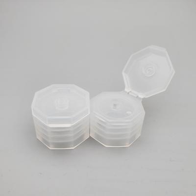中国 OEM 28mmの八角形の圧搾ペット プラスチック フリップ上の帽子 販売のため
