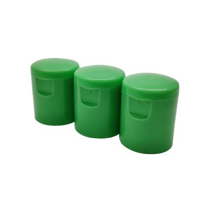 中国 コンディショナーのびん22/415のプラスチック フリップ上の帽子22MMの緑 販売のため