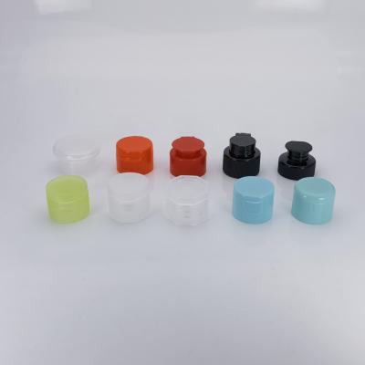 中国 ディスペンサーのびん28/410プラスチック フリップ上の帽子によってカスタマイズされる色 販売のため