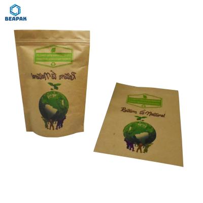 Cina Borse di caffè biodegradabili stampate abitudine delle spezie risigillabili in vendita