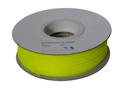 Cina Giallo del filamento di PLA 1.75mm della stampante di Uprint 3D, materia plastica della stampante 3D in vendita