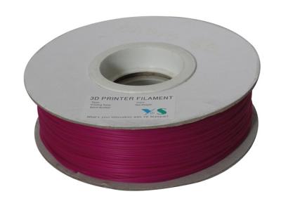 China filamento da impressora do PLA 3D de 1.75mm, roxo do material de apoio da impressora 3D à venda