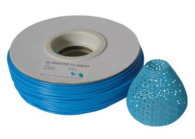China filamento da impressora do PLA 3D de 3.0mm para 3D a impressora, fulgor no azul escuro do filamento à venda