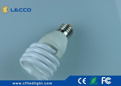 Cina Base compatta piena a metà 8000H delle lampade fluorescenti E27 di spirale 23W delle lampadine di CFL in vendita