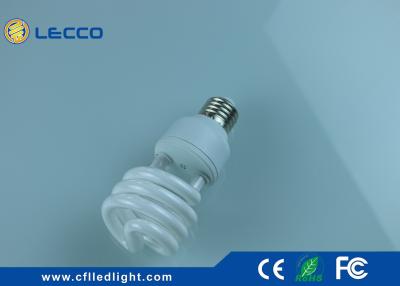 Cina Lampade fluorescenti CFL E27 2700K tricolore - 6400K del mezzo compatto a spirale di rendimento energetico in vendita
