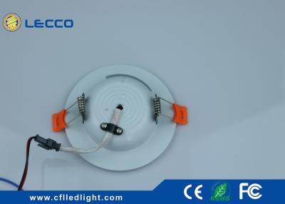 Cina SMD5730 100 tipo luminoso del disco di Downlight messo LED 9W di efficienza W/di LM Istruzione Autodidattica > 80 30 000H in vendita