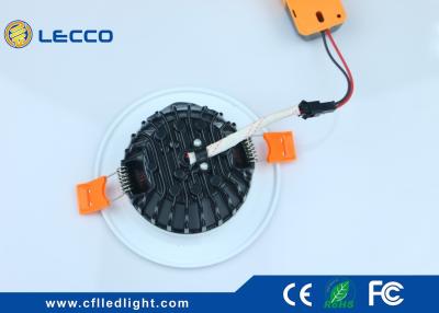 China el tiempo LED de la vida 30 000H ahuecó el tipo 100 LM/W de la fan de Downlight 1500LM 15W SMD 5730 SDCM < 3 para el uso de la tienda en venta