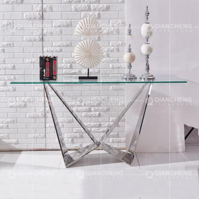 China tabla de consola de cristal clara de 12m m en venta