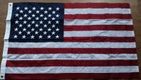 Quality American Flag 3x5ft Outdoor 100% Solar Max Nylon US Flags With Embroidered Stars Sewn Stripes for sale
