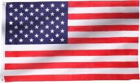 Quality Double Sided National 3x5 Or Custom Size For Election Voting Or Waving Flag for sale