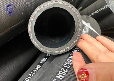 Cina Tubo idraulico ad alta pressione in gomma flessibile 1/4 3/8 pollici EN 853 2SN SAE 100 R2 in vendita