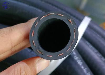 Cina Copertura in gomma resistente all'olio e all'acqua, filo tessile intrecciato, tubo idraulico flessibile EN 854 2TE in vendita
