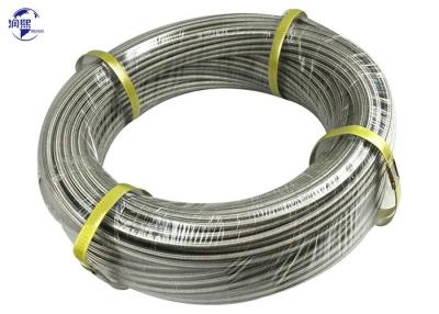 Cina SAE 100 R14 tubo idraulico PTFE flessibile intrecciato con filo di acciaio inossidabile avvolto in vendita