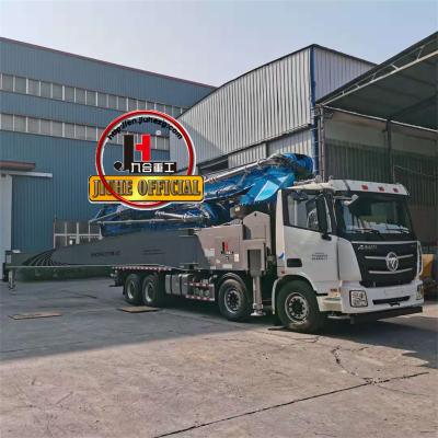 China Goede kwaliteit 70m truck gemonteerd boom beton pomp met de beste diensten Te koop