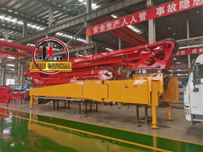 China JIUHE Marke 58m Beton-Boom-Pumpe ohne Fahrwerk 30m 38m 48m 52m 58m 63m 70m Oberbeton-Pumpe zu verkaufen