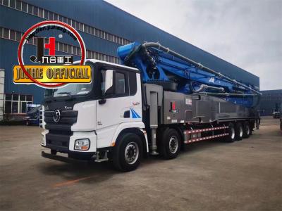 China JIUHE 70m gute Qualität Lastwagen montierte Beton-Boom-Pumpe zu verkaufen