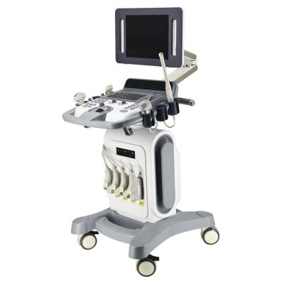 Китай High end 15'' Monitor fibroscan 3D 4D color doppler Ultrasound Scanner ultrasonography Machine продается