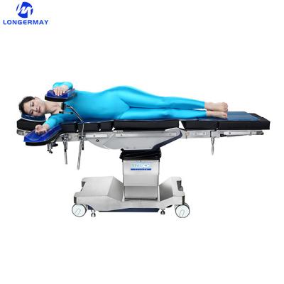 Cina C-arm compactable Electric hydraulic Radiolucent operating room surgery table in vendita