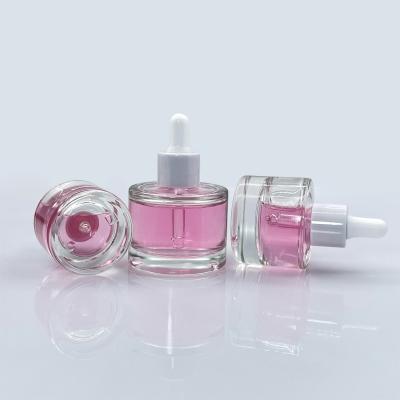 China 5ML 30ML 50ML Clear Glass Dropper Bottle & Glass Pipette for sale
