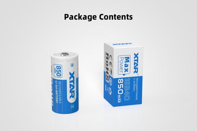 XTAR battery in use with various devices