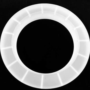 Chine Traitement du quartz en verre blanc à l' anneau de quartz fondu sur mesure à vendre