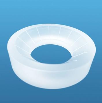 Chine Usinage de verre de quartz Précision élevée Bride en quartz Résistance aux hautes températures à vendre