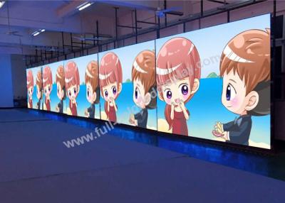 China Tipo sincronización a todo color ultra fina de la ejecución de la publicidad de la pantalla LED con PC en venta