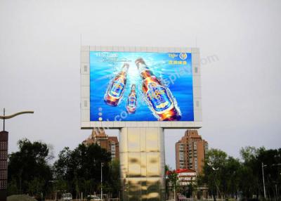 Chine Place fixée au mur en dehors d'écran d'affichage à LED de P10 Avec l'angle de la vue 140° à vendre