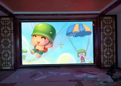 Cina I pesi leggeri 64 x 32 punteggiano la parete fissa dell'interno P4 dell'esposizione di LED con l'input di S-VIDEO HDMI DVI in vendita