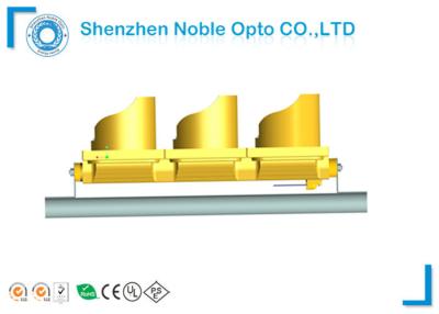 China los semáforos accionados solares de 200m m amarillean la prueba de la vivienda 12 - agua y polvo de 24VDC IP65 - en venta