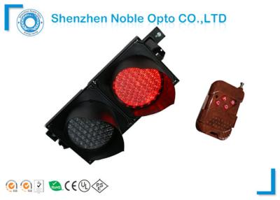 China luces del control de tráfico de 200m m con el control remoto 12 - 24VDC/85 ~ 265VAC en venta