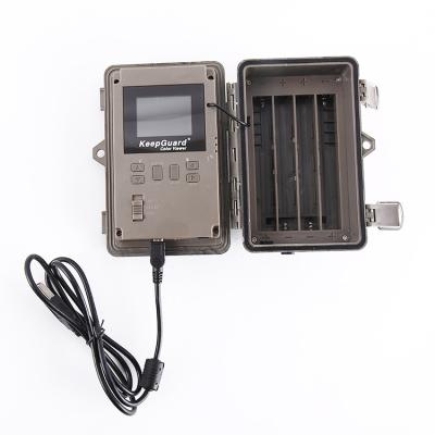 중국 야간 투시경이있는 6V DC 외부 방수 GEN 열 쌍안경 186 피트 2X28MM 5 메가 픽셀 컬러 CMOS 사냥 카메라 판매용