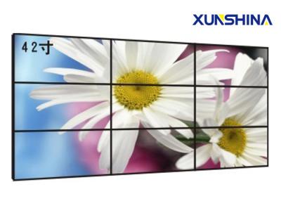 Cina esposizione di parete video LCD di pubblicità 3.5mm ultra sottile a 46 pollici 3X3 con input 4K in vendita