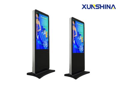 Cina Pavimento a 43 pollici che sta il totem LCD dell'interno del touch screen dell'esposizione di pubblicità in vendita