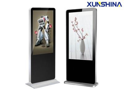 Cina OS dual core Win7 di Intel I3 del totem del contrassegno di Digital del chiosco del touch screen di multimedia in vendita