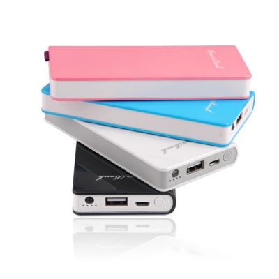 China 6000mAh slanke machtsbank met 2.1A output VP164 Te koop