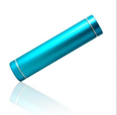 Cina Mini caricatore portatile blu di USB, blocco alimentatore portatile del telefono cellulare del cilindro LED in vendita
