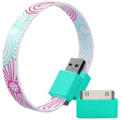 Cina Ipad mini/aria di Ipad/IPod micro USB che fa pagare USB 2.0 variopinto del ciclo del cavo di dati in vendita