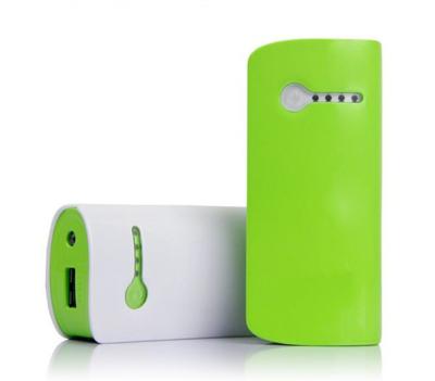 Cina Bicolore verde/bianco di Iphone 4S 5S 5C del mini USB caricatore portatile 5200mAh, in vendita