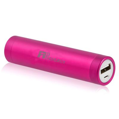 Cina caricatore portatile rosso di USB dello Li-ione 2600mAh mini, la Banca all'aperto variopinta di potere del LED in vendita