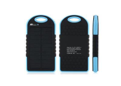 Cina La Banca ultrasottile 5000mAh di potere di emergenza solare per il carico del telefono cellulare in vendita