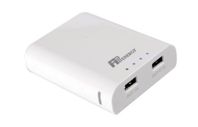 Cina Input doppio di carico veloce bianco di CA di USB 5200mAh della Banca di potere dello Li-ione in vendita