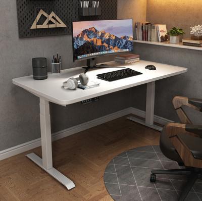 Cina 25 mm/s Personalisabile Smart Dual Motor Electric Standing Computer Desk per mobili da ufficio in vendita