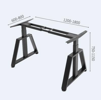 Cina Mobili da ufficio Smart Dual Motor Desk per altezza regolabile e funzione seduta-stanza in vendita