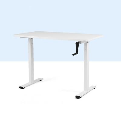 Cina 6ft 8ft Extra Large Coffee Long Tavolo regolabile in altezza manuale con manubrio in vendita