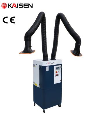 中国 PLC の制御システムが付いている移動式溶接の発煙の抽出器の煙の清浄器 販売のため