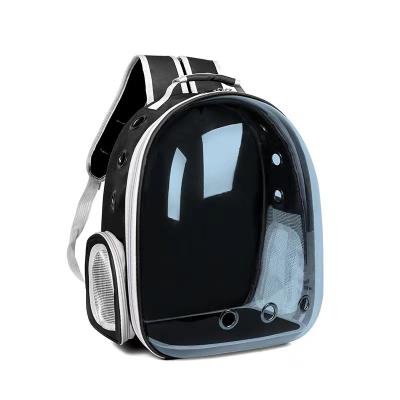 China Portable Space Capsule Pet Carrier Back Pack Breathable Clear Bubble Cat Backpack for sale