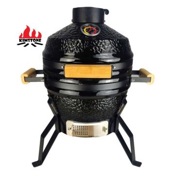 China KIMSTONE 13Inch Cast Iron Cooking Grid Ahumador De Carbon Grill Egg Kamado Griller Barbecue Grill Charcoal Cheap for sale
